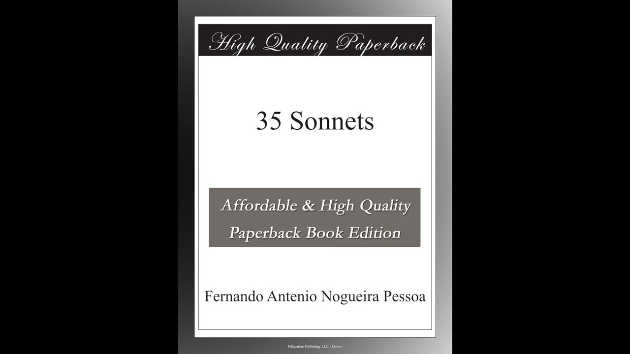 35 Sonnets  by Fernando Antenio Nogueira Pessoa  - Full Audiobook