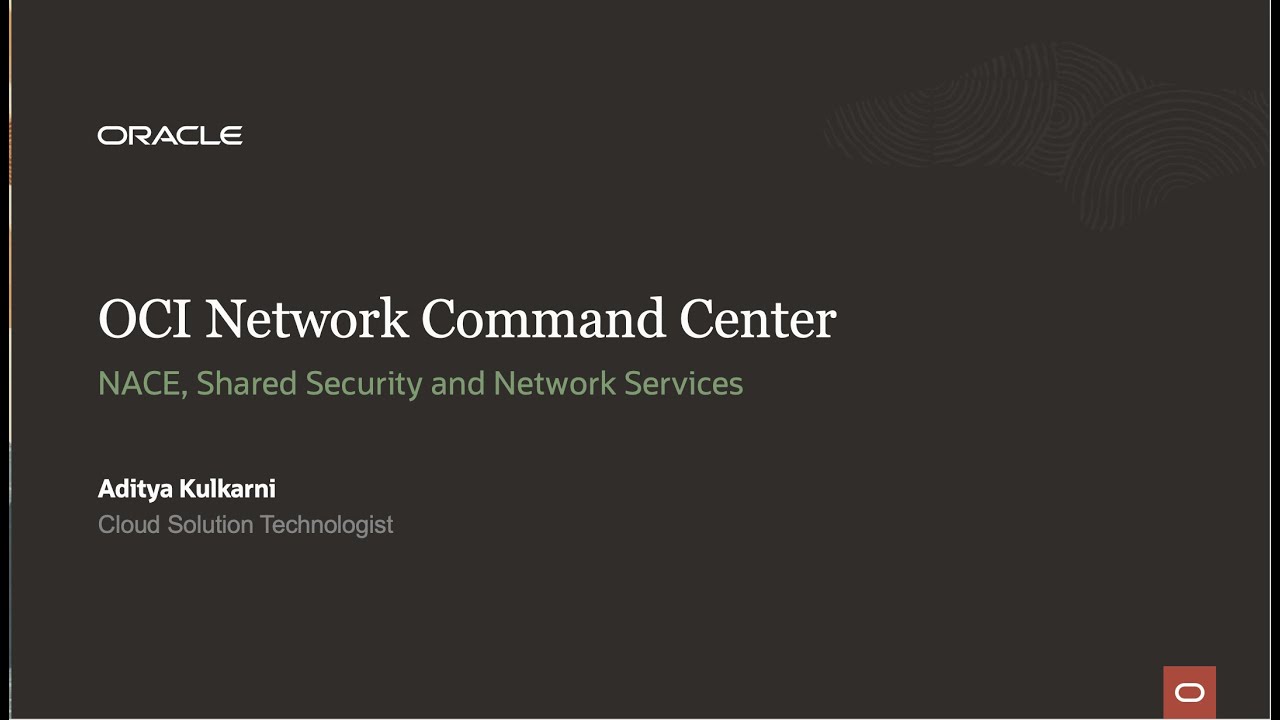 OCI Network Command Center