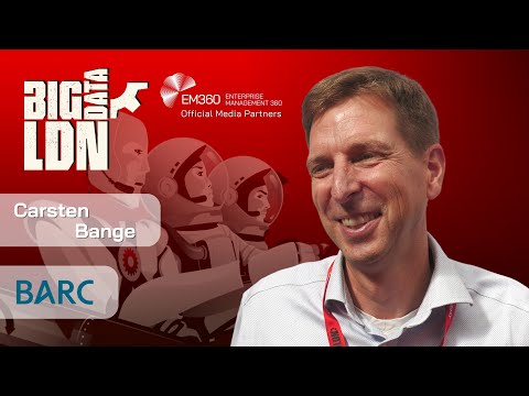 “ Data Culture is Essential ”| Carsten Bange @ Big Data LDN