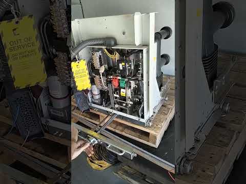 ABB VD4 Breaker Blocking Coil -RL1 Testing