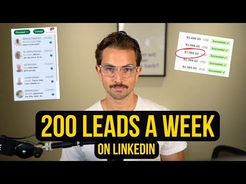 How to add 200 leads a week on LinkedIn for FREE