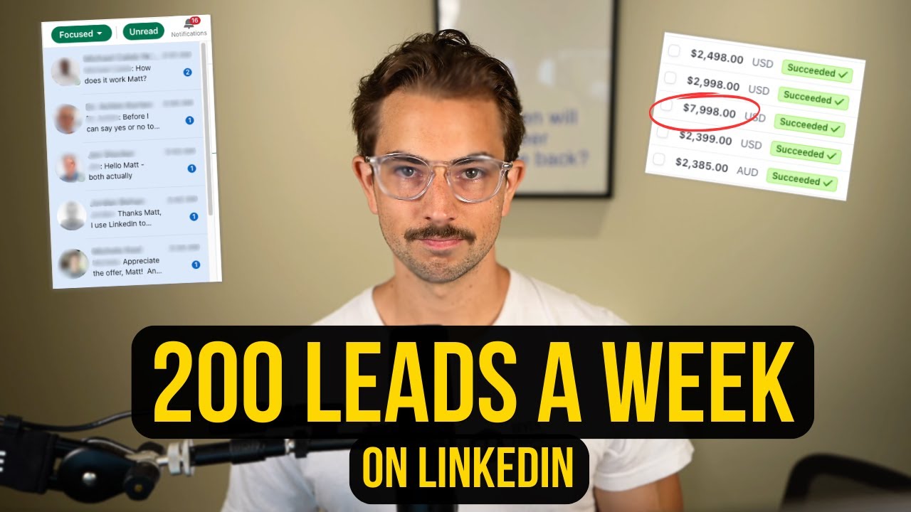 How to add 200 leads a week on LinkedIn for FREE