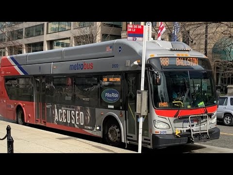 WMATA Metrobus 2018 New Flyer XN40 3120 On Route 38B