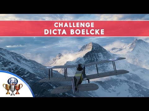 Battlefield 1 Codex Entry Challenge - Dicta Boelcke - Don’t lose the chase trail in Test Flight