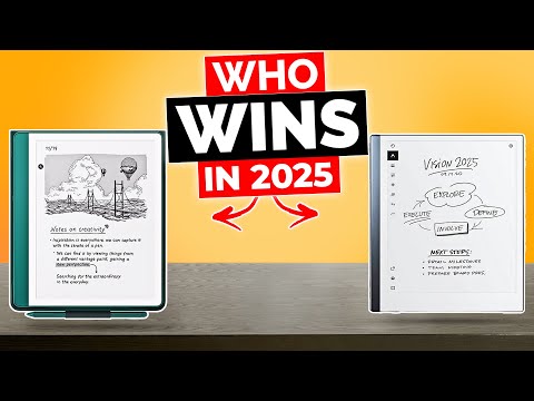 Best Smart Notebook 2025? Kindle Scribe 2024 Vs. Remarkable 2!