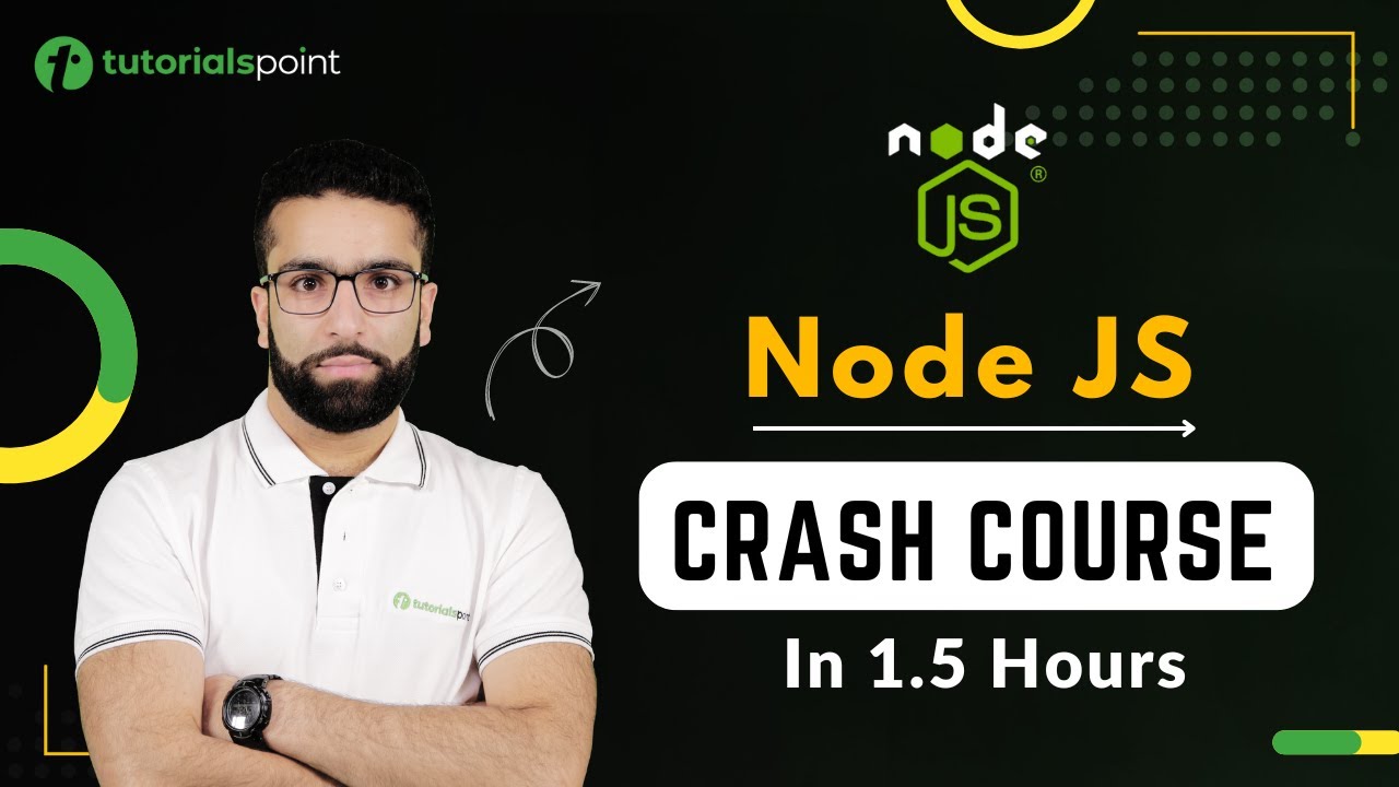 Node Js Crash Course | Learn in 1.5 Hours | Calculator App Project | Tutorialspoint