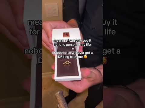 I got my gf a promise ring! #darryring #darryringpartner