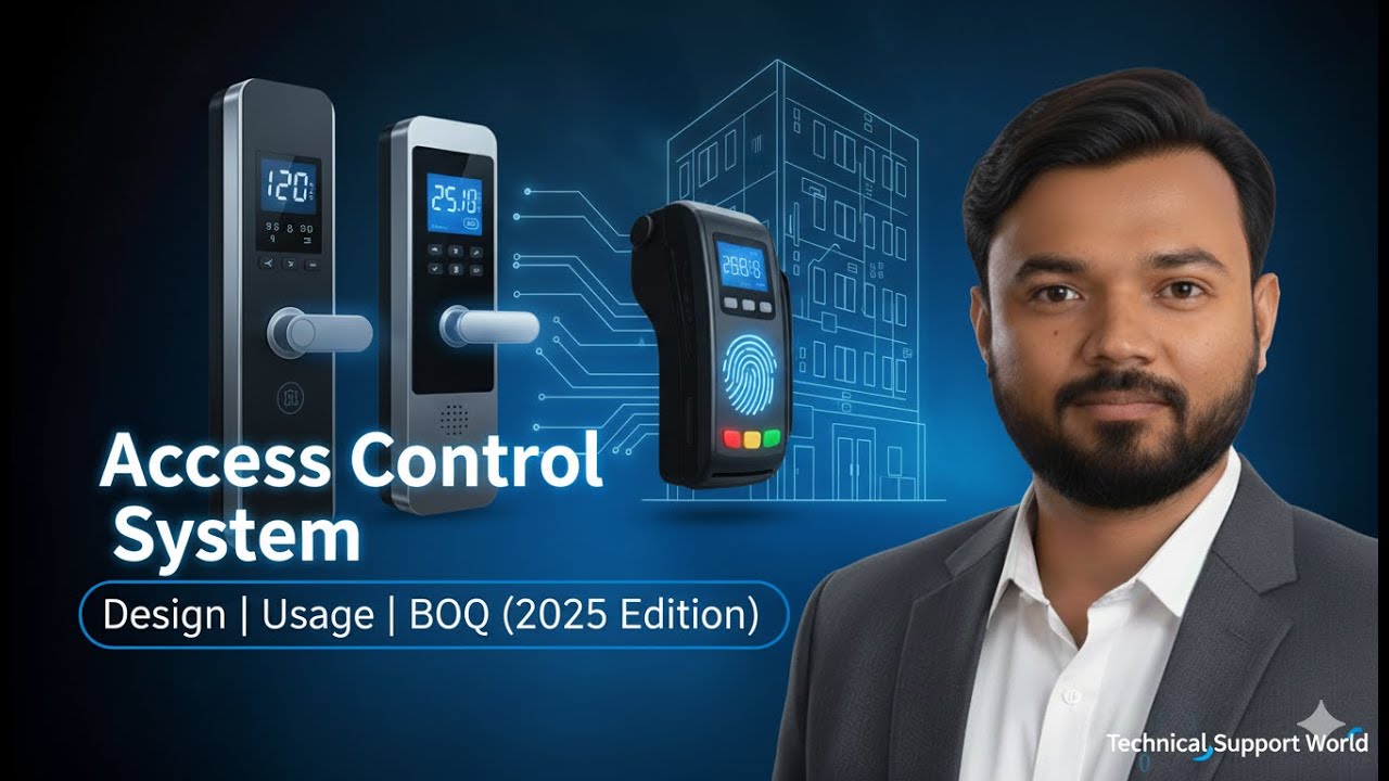 Access Control System– Design, Usage & BOQ Breakdown (2025 Edition)