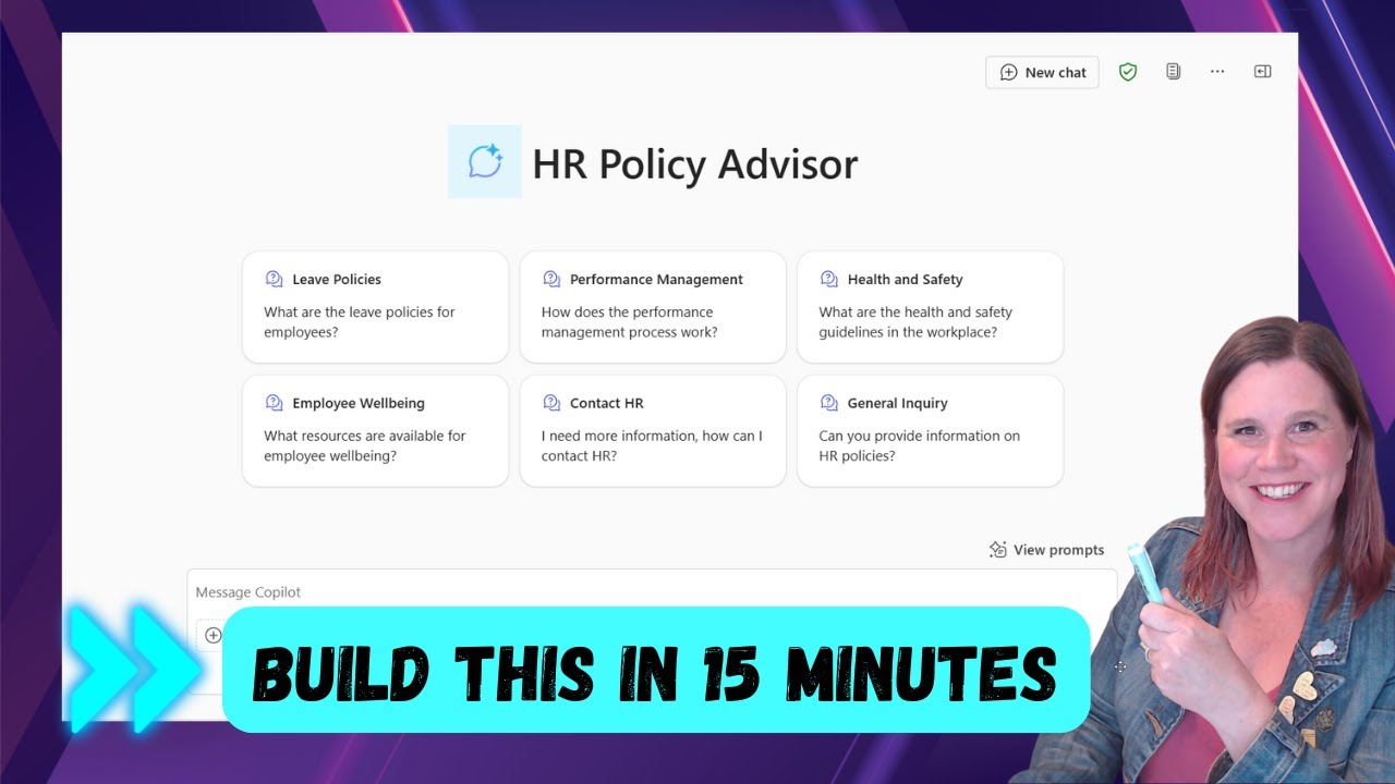 Microsoft 365 Copilot: Instantly Creating an HR Agent Without...