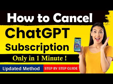 Easiest ways to Cancel ChatGPT Subscription in 2025