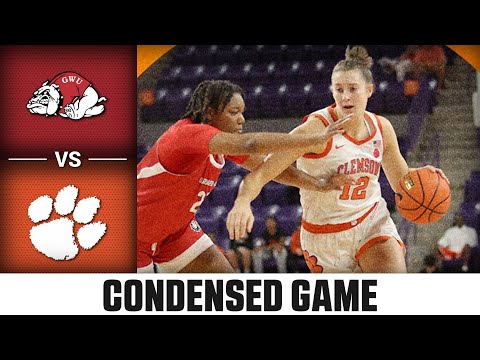 Gardner-Webb vs. Clemson Condensed Game | 2022-23 ACC Women’s Basketball