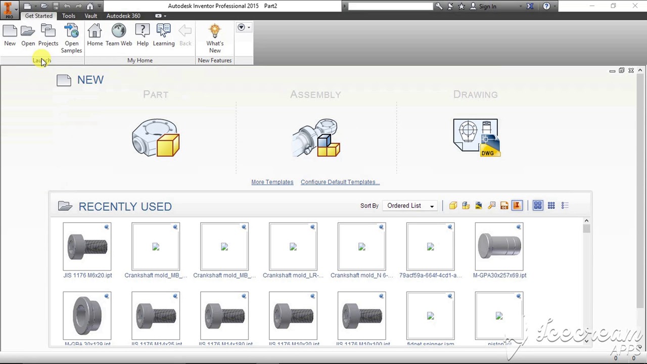 Simple Explanation of autodesk Inventor Project File (. IPJ File).