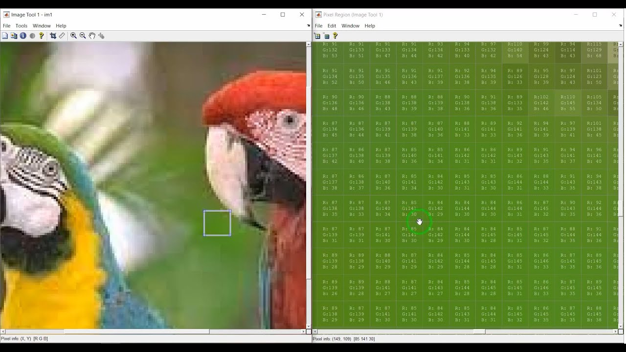 Digital image processing in MATLAB:: session Two
