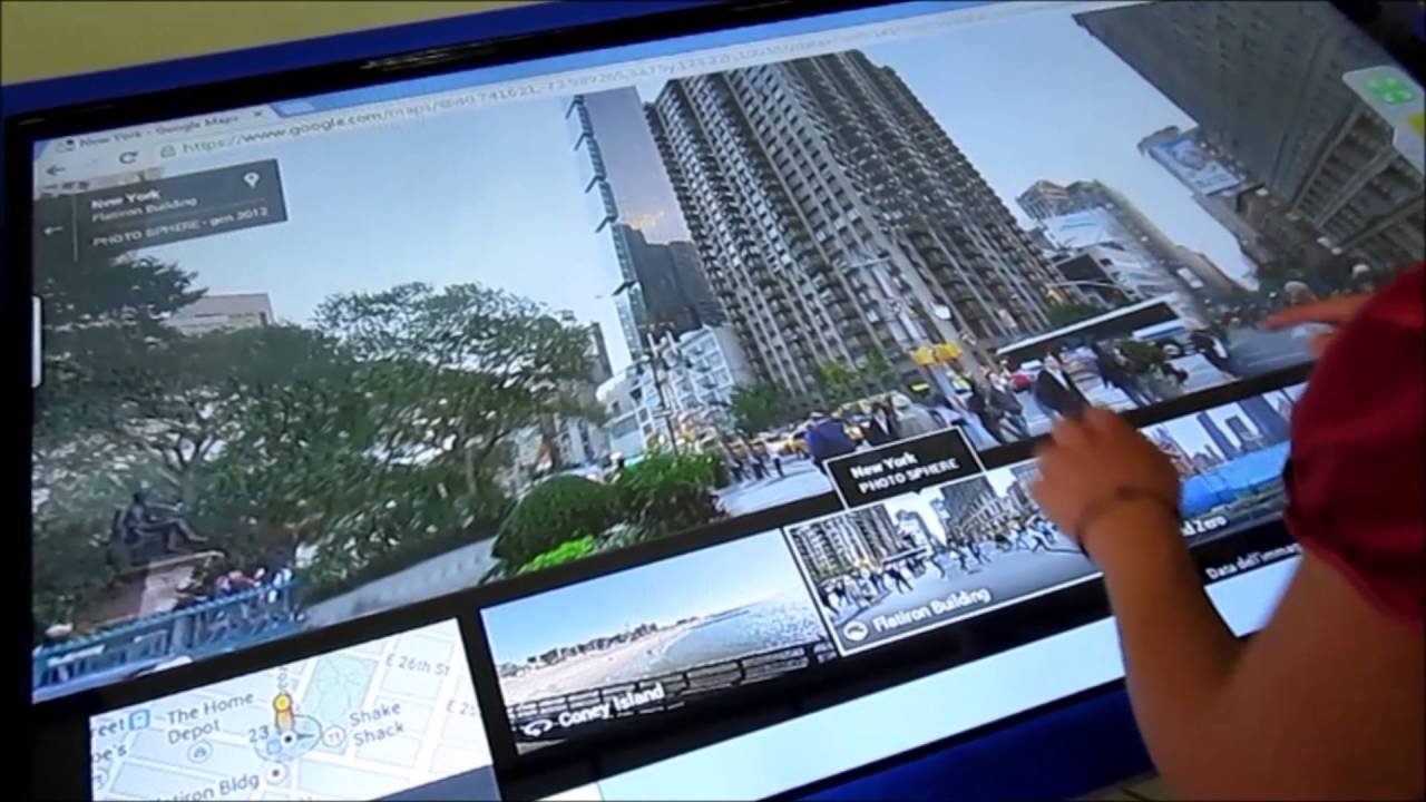 Smartmedia multitouch table