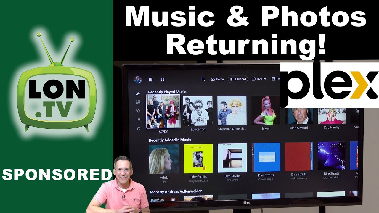 Plex App Update : Music & Photos Returning to Apps, TV Preview Gets an Update
