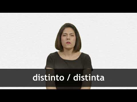 English Translation of “DISTINTO” | Collins Spanish-English Dictionary