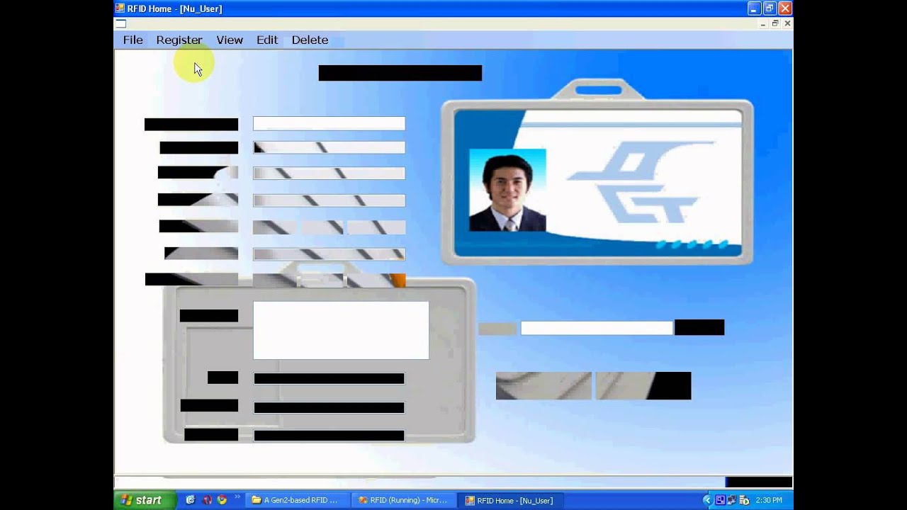 RFID Authentication Protocol Application