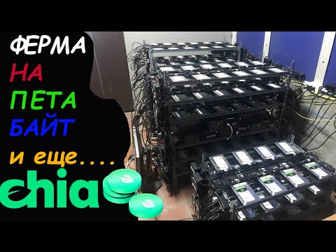 Обзор ферм Chia Ферма чиа на Петабайт и еще о построении мощных ферм для фарминга..