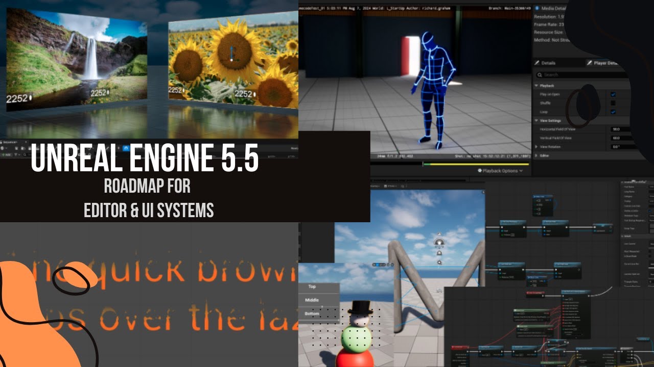 Editor & UI System Enhancements in Unreal Engine 5.5 | Improved Interface & Workflow