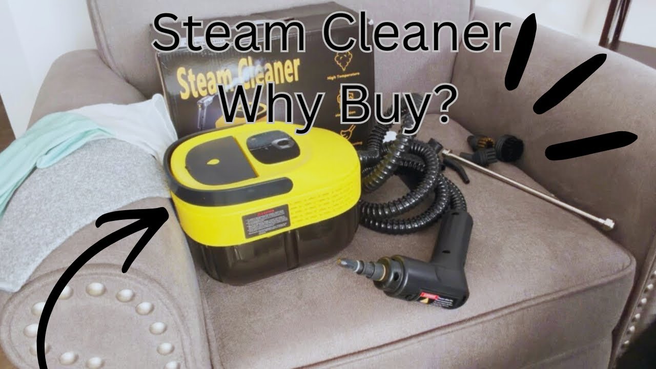 3 Level Adjustable Pressurized Handheld Steam Cleaner for Home - FULL REVIEW