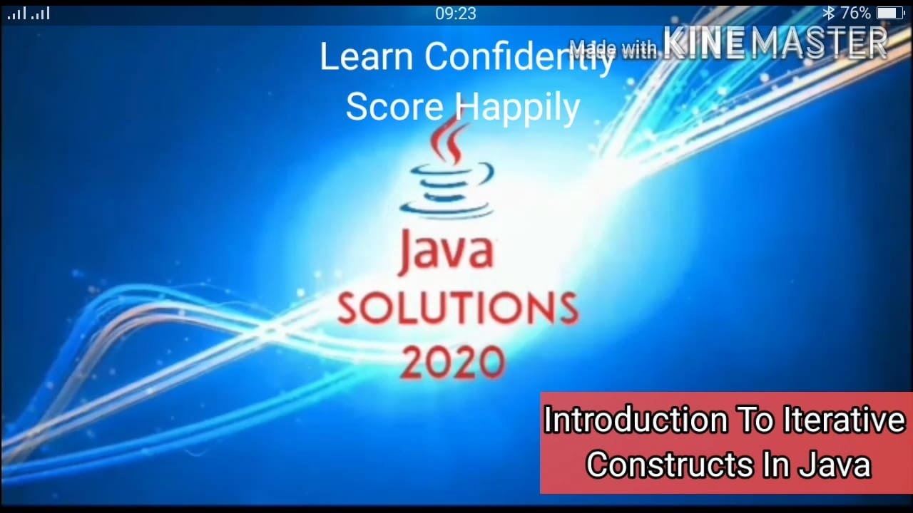 JavaSolutions2020/Introduction To Iterative Constructs In Java/ Looping Constructs