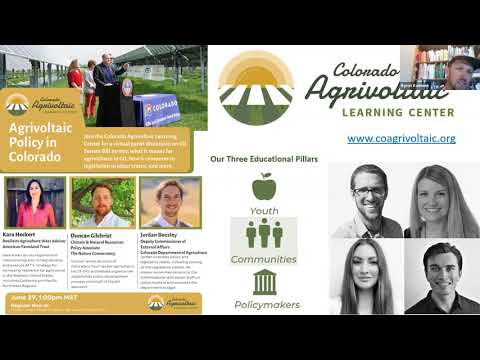 CALC Webinar Agrivoltaic Policy June2023