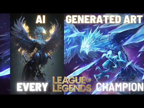 AI Generated Art every League of Legends Champion by Spicy23 | midjourney