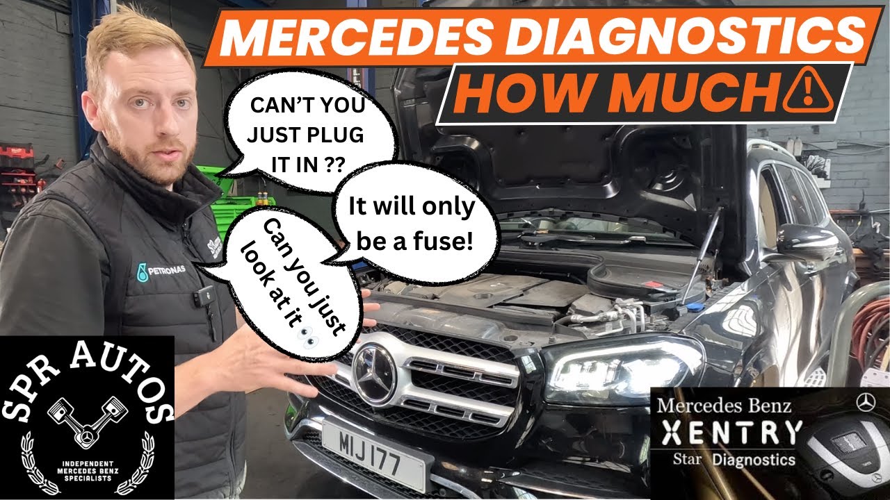 Mercedes Diagnostics - HOW MUCH DOES IT COST? NO ONE WANTS TO PAY⚠️ CAN'T YOU JUST PLUG IT IN...