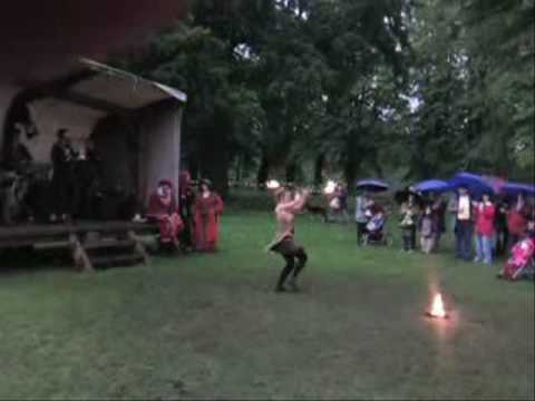 Mittelalterfest Ahrensburger Schloss 2010 Kramer Zunft und Kurtzweyl