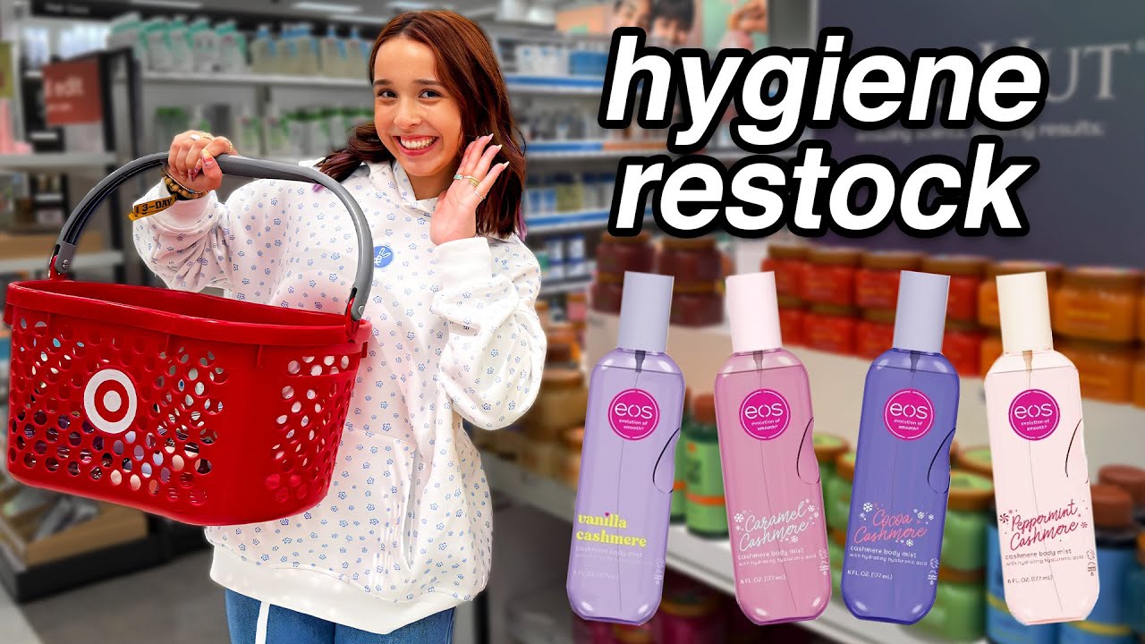 Hygiene Shopping at Target (EOS BODY MISTS??!?!)