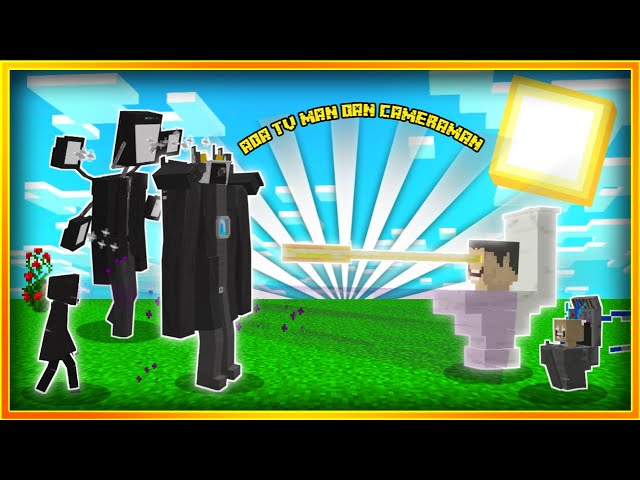 Akhirnya Ada Tv Man Dan Cameraman Titan Di Minecraft Mod Skibidi Hot My Xxx Hot Girl