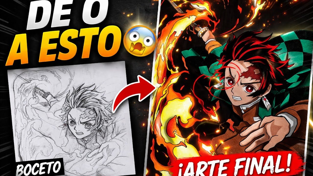 Como colorear a tanjiro con lápices de colores #prismacolorpremierjunior parte 2