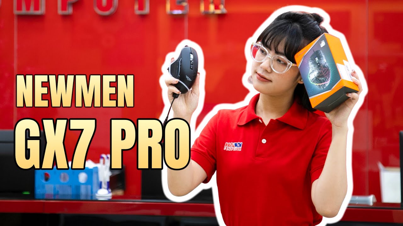Chuột Newmen GX7 Pro RGB (USB) chính hãng, bảo hành dài