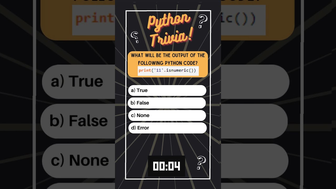 Python Trivia   String 94 #coding #python #techcommunity #shorts #trending #viral #datascience