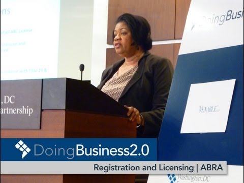 Registration & Licensing | Doing Business In DC | Alcoholic Beverage Licensing & Regulations