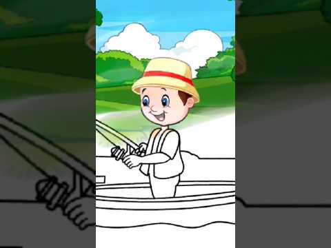 #art #easyart #cartooning #cartooncolouring#boydrawing #boatdrawing #kidsart