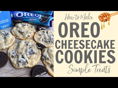 How to make Oreo Cheesecake Cookies! Recipe #Shorts