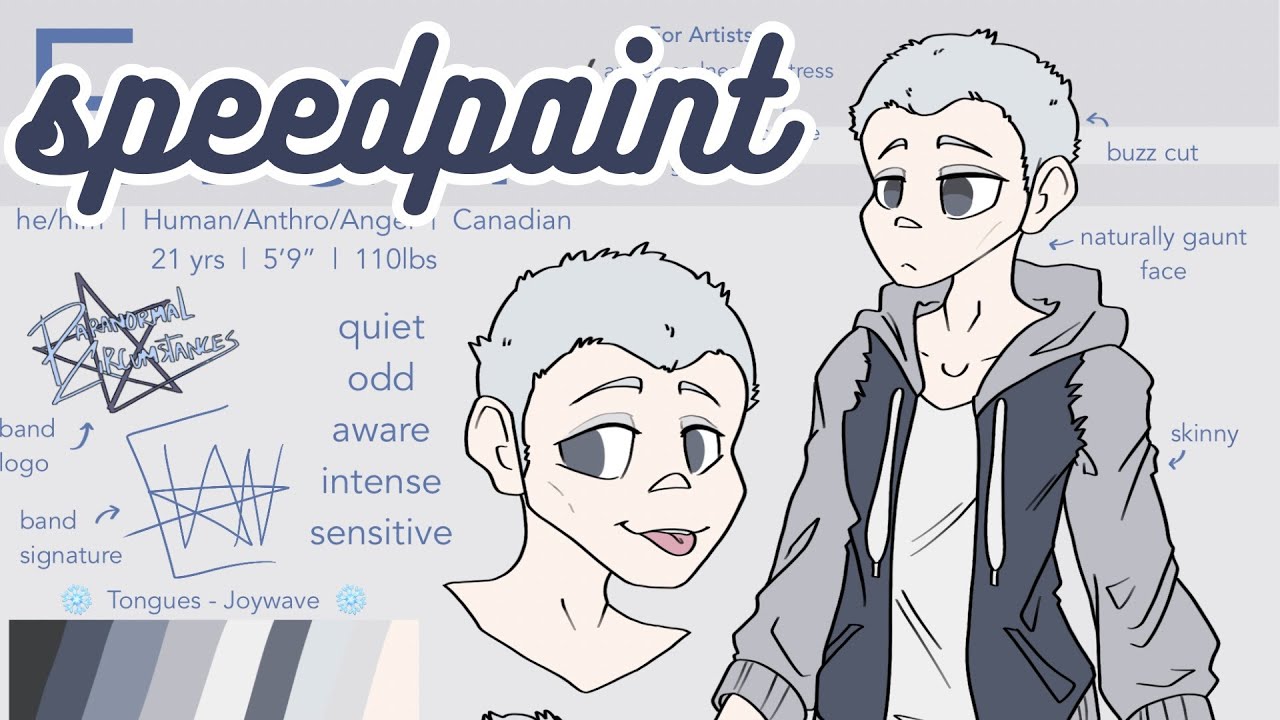 OC Reference Sheet Speedpaint