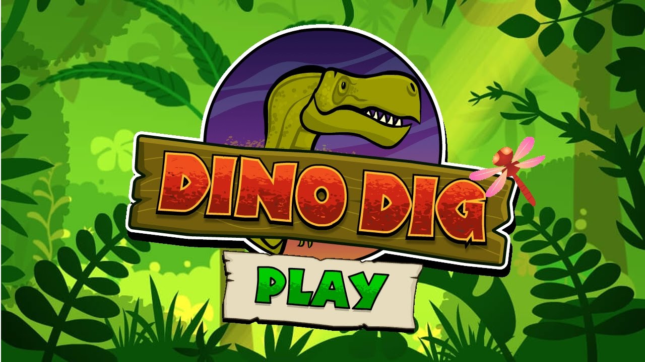 Dino Dig Full Games Episodes Cartoons for Children Kids Game