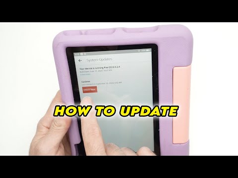Amazon Fire Kids Tablet: How to Update
