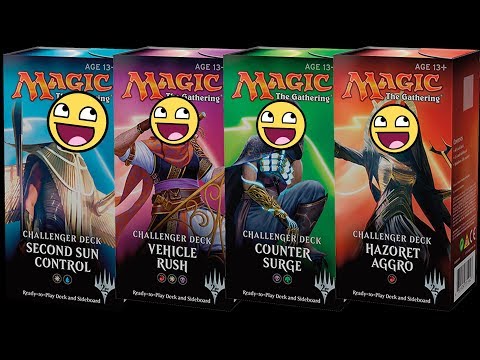 First Four MTG Challenger Deck Lists Released