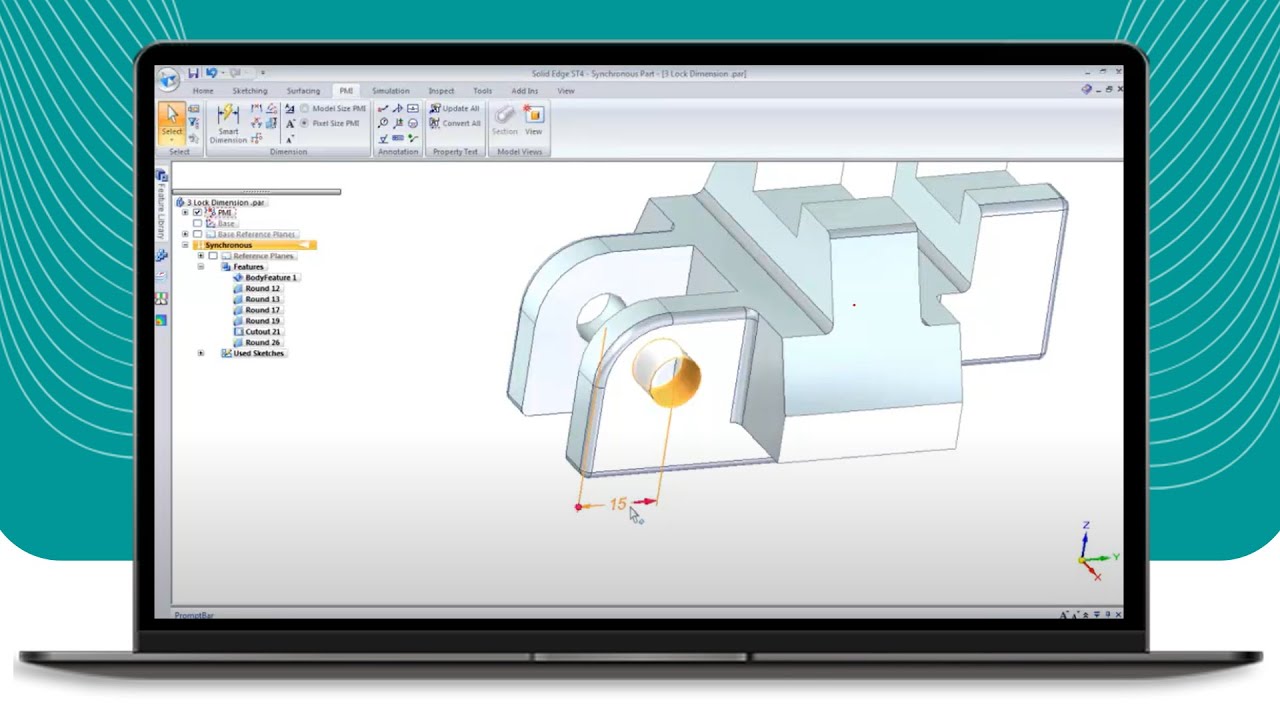 How to Use PMI in Solid Edge? - Tutorial - PROLIM Lunchbyte