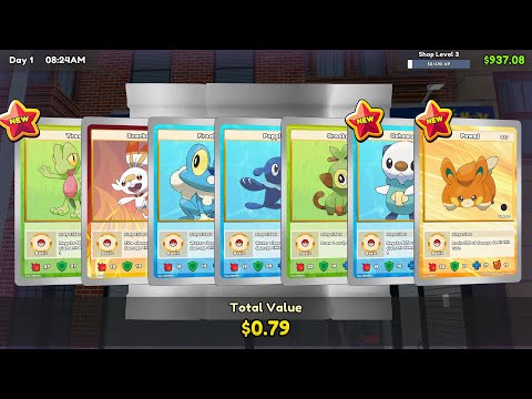 Starting A NEW SHOP! TCG Card Shop Simulator Pokemon Mod!