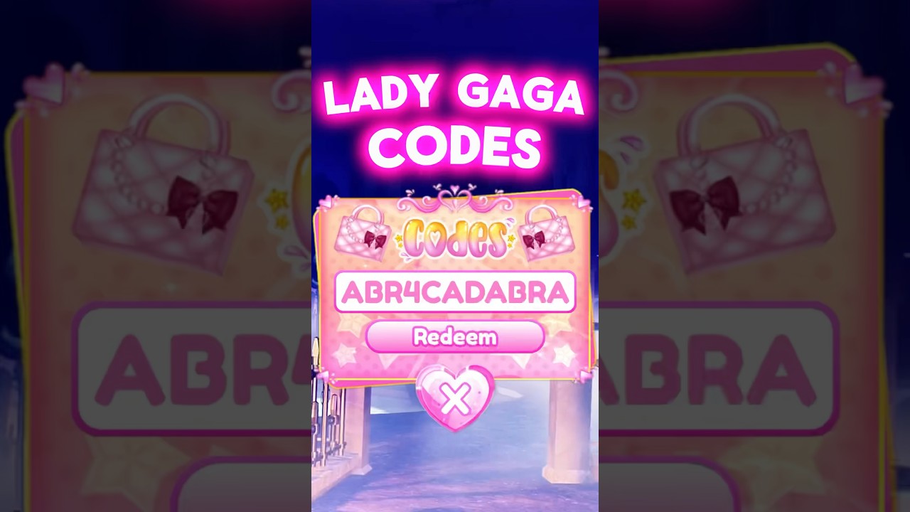 NEW LADY GAGA DRESS TO IMPRESS CODES?? ALL DTI CODES!! 🤩 #dresstoimpress #dti #roblox #dticodes
