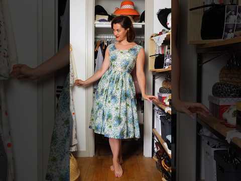 Styling a 3 piece 1950s Dress Set #vintagefashion #vintageinspired