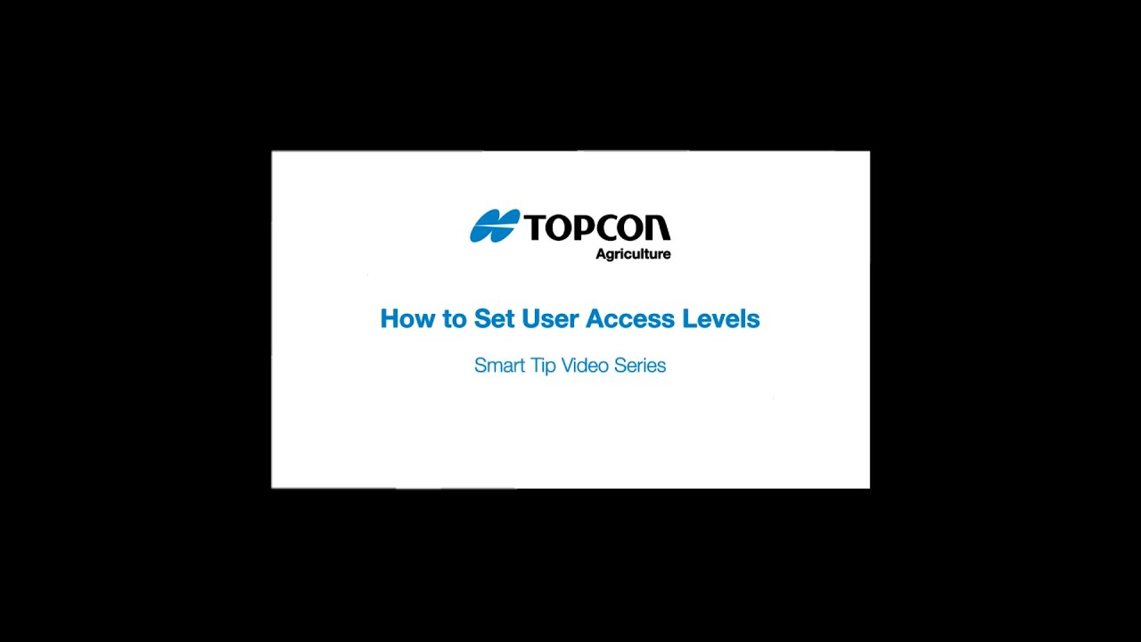 How to Set User Access Levels
