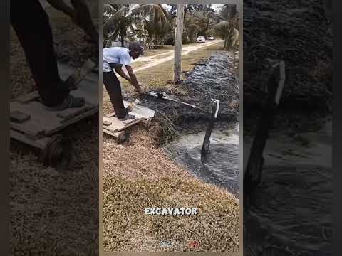 Homemade mini excavator- Satisfying jobs and machinery in the world #executive #employees
