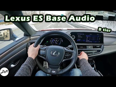 2022 Lexus ES – 10-speaker Premium Audio Sound System | Apple Carplay & Android Auto