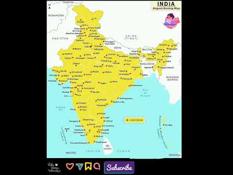 Airports#indian#india#gk##airport#airports#upsc#ssc#opsc#shorts#ossc#ias#shots#oas#map#studywithkoko