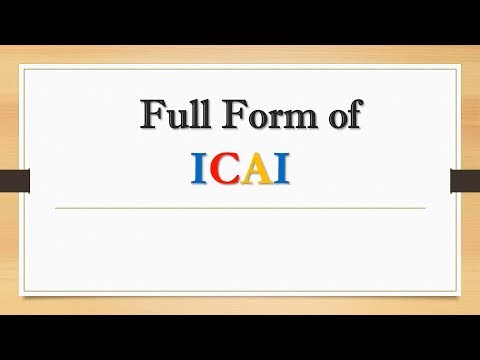 Full Form of ICAI || Did You Know?